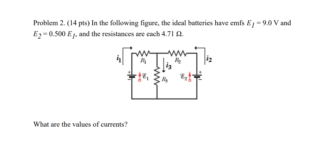 Solved Problem 2. (14 pts) In the following figure, the | Chegg.com