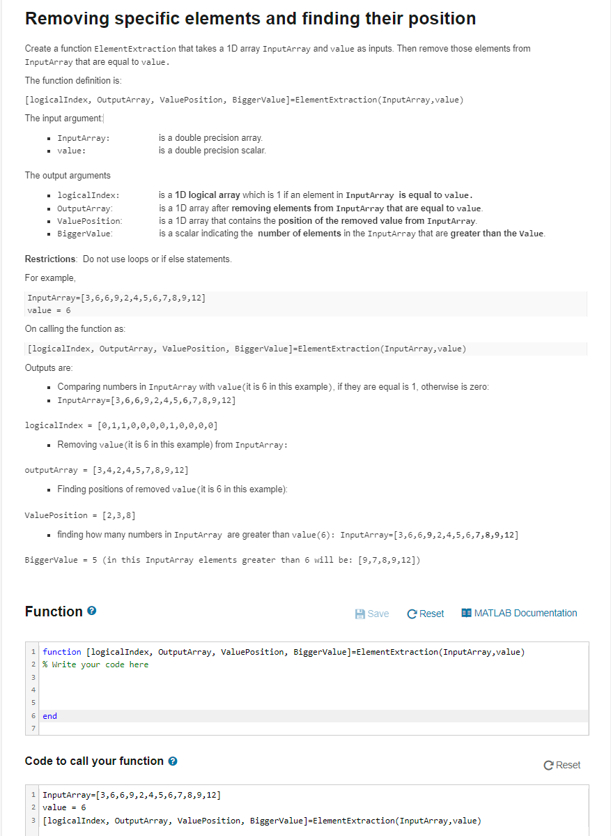 Solved Restrictions Do Not Use Loops Or If Else Statements 