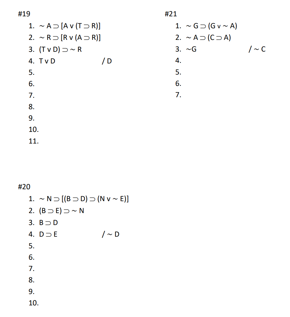Use any of the first 4 rules of inference | Chegg.com