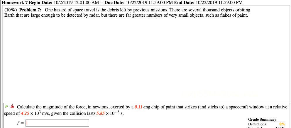 Solved Homework 7 Begin Date 10 2 2019 12 01 00 Am Due
