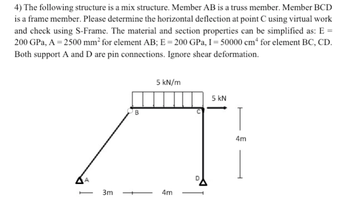 Solved 4) The following structure is a mix structure. Member | Chegg.com