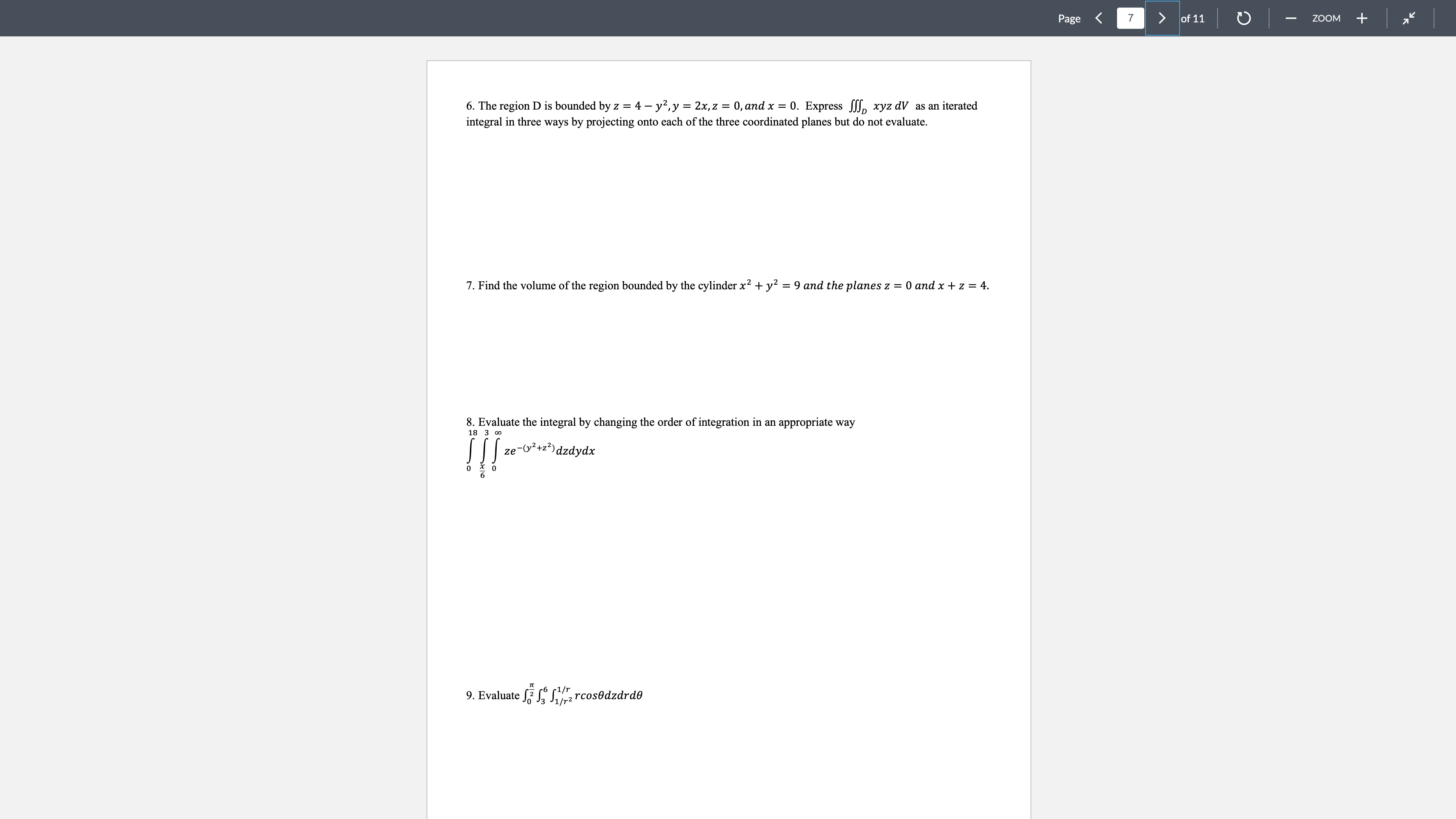 Solved Math 280 Practice Problems for Exam 3 15.2 - Double | Chegg.com