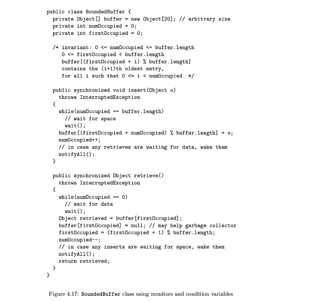 Solved Define a Java class for readers/writers locks, | Chegg.com