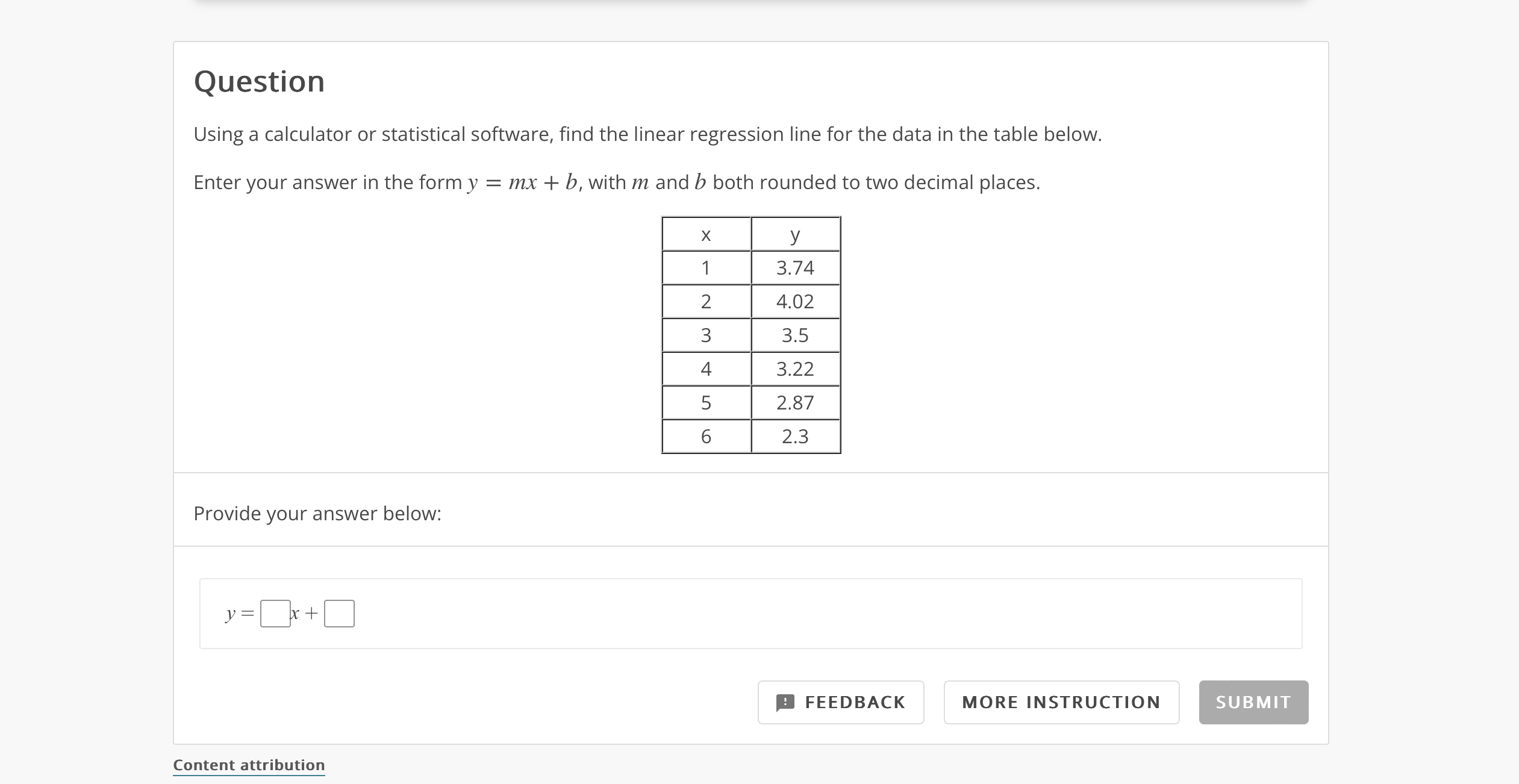 Solved QuestionUsing a calculator or statistical software, | Chegg.com