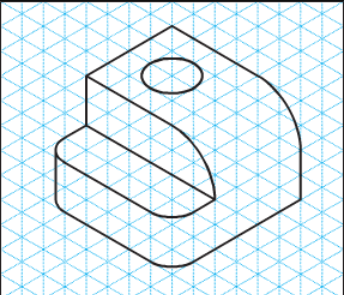 Solved Please draw front, top, and right views. . ﻿Draw the | Chegg.com