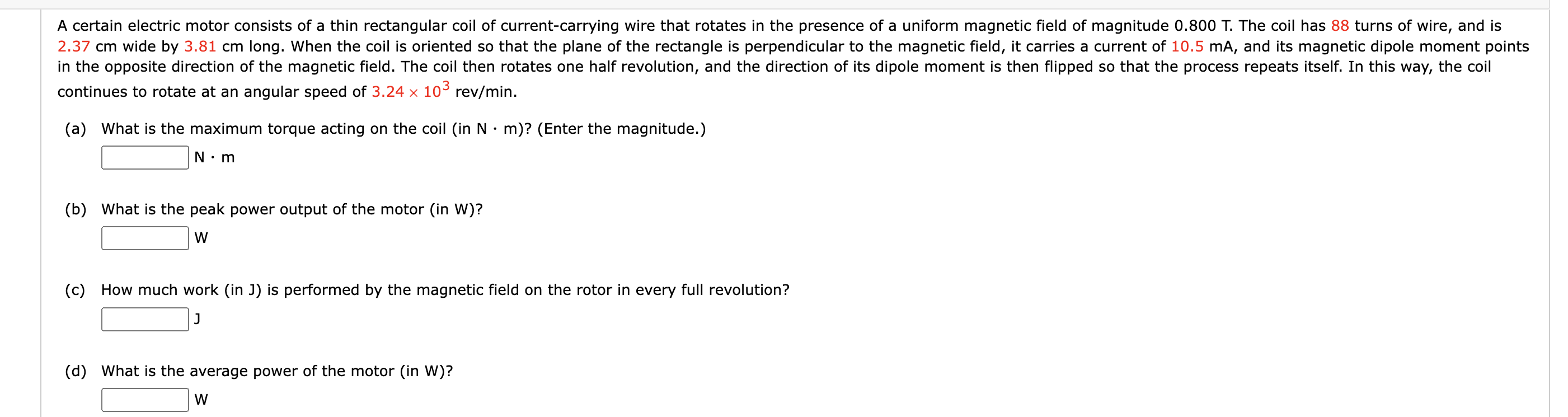 Solved continues to rotate at an angular speed of | Chegg.com
