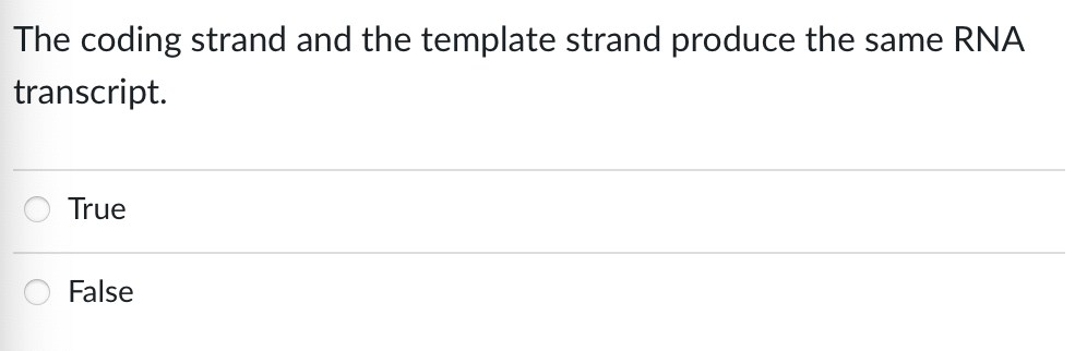 Solved The mechanism of elongating an RNA transcript is | Chegg.com