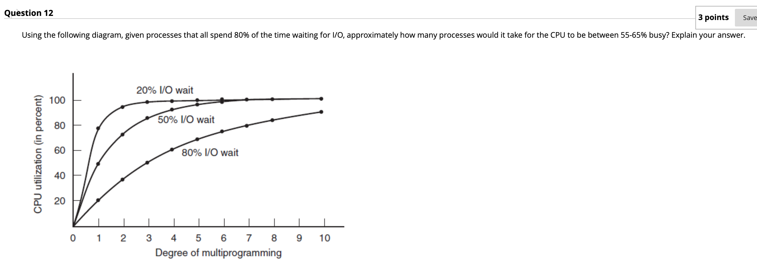 Question 12 3 points Save Using the following | Chegg.com