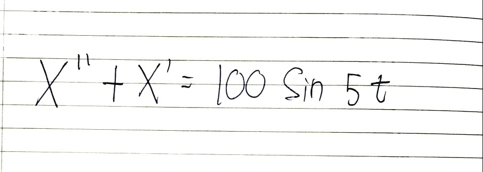 Solved look for homogeneous and non-homogeneous / particular | Chegg.com