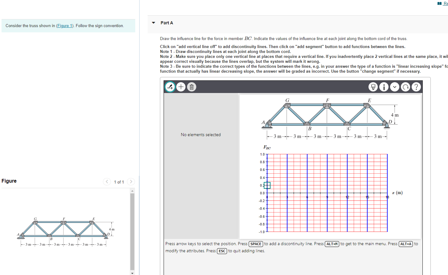 [Solved]: Consider the truss shown in (Figure 1). Follow t