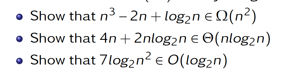 Solved • Show that n3 – 2n +logan eN(n?) • Show that 4n+ | Chegg.com