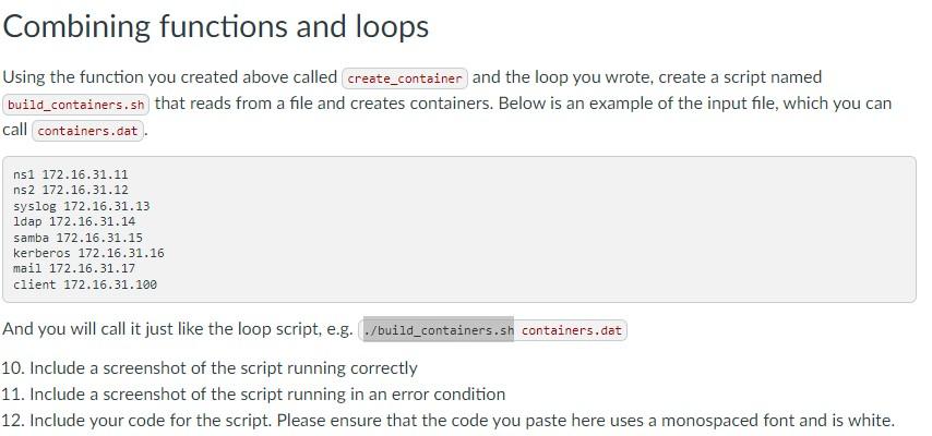 Solved Combining functions and loops Using the function you | Chegg.com