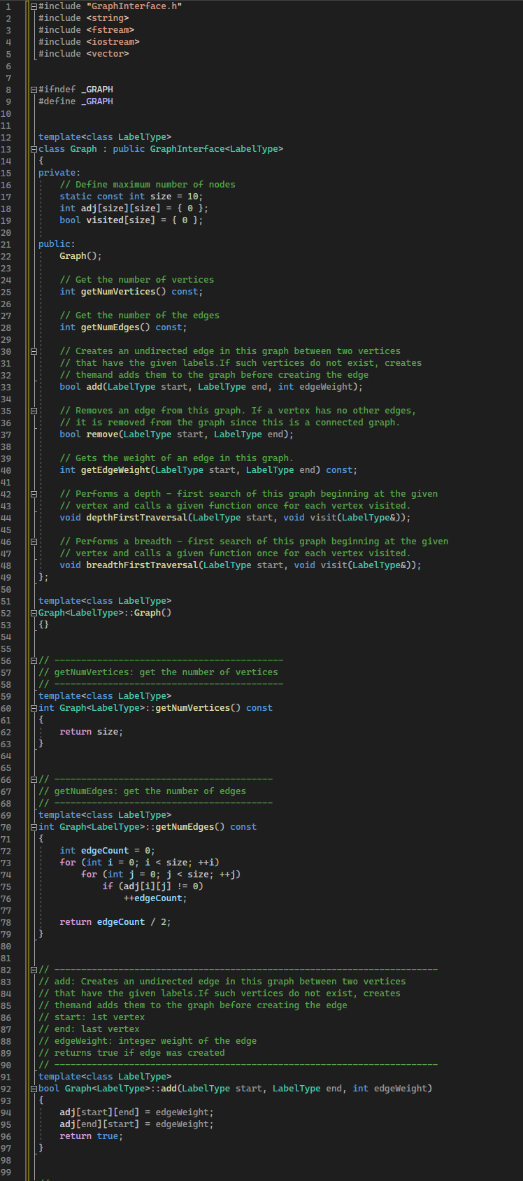 Using the code below, please edit the code to | Chegg.com