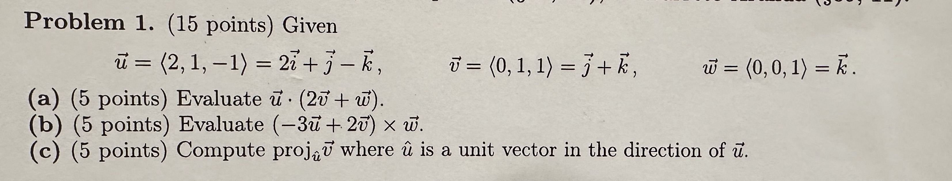 Solved Problem 1. (15 ﻿points) | Chegg.com