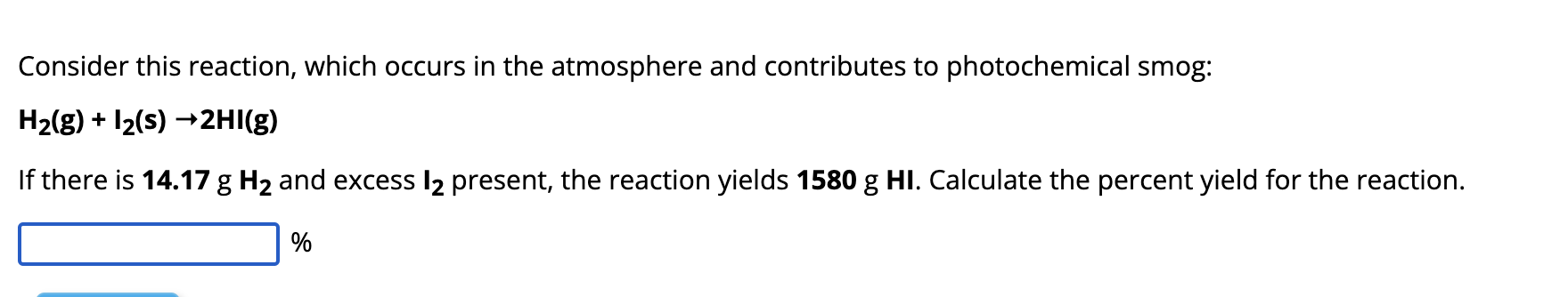 Solved Consider this reaction, which occurs in the | Chegg.com