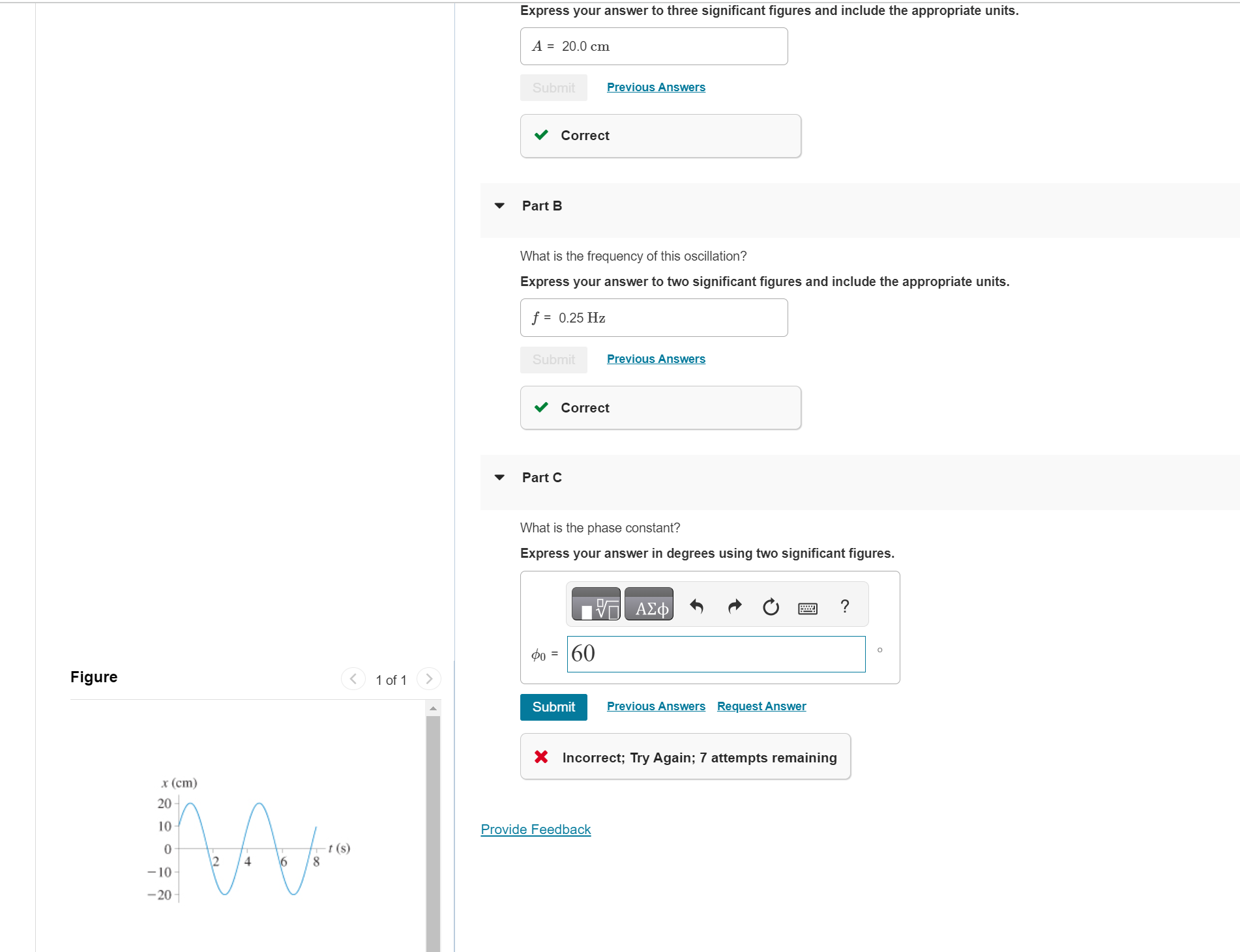 Solved Express your answer to three significant figures and | Chegg.com