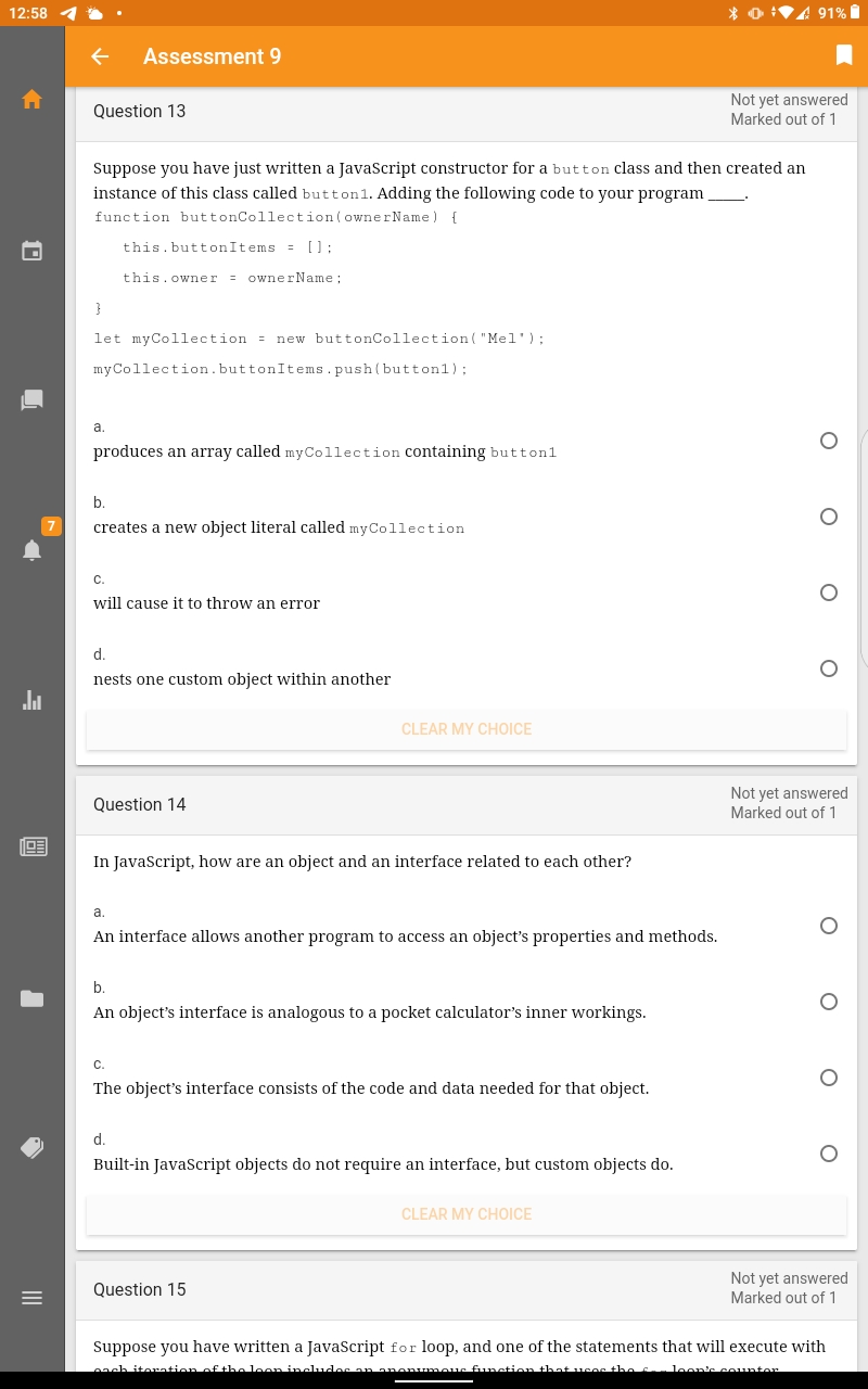 Solved Suppose you have just written a JavaScript | Chegg.com