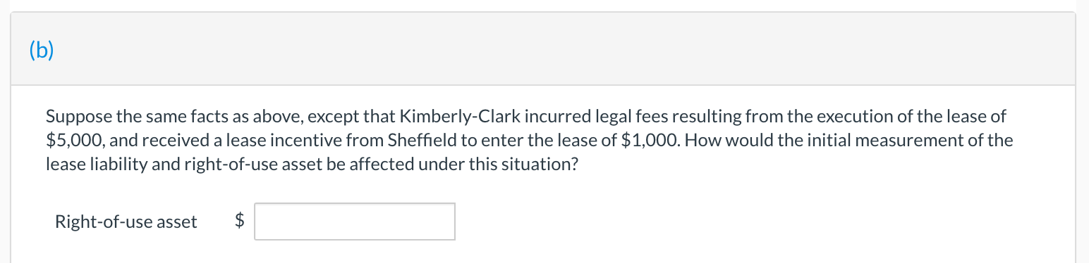 Solved Assume that on December 31, 2019, Kimberly-Clark | Chegg.com