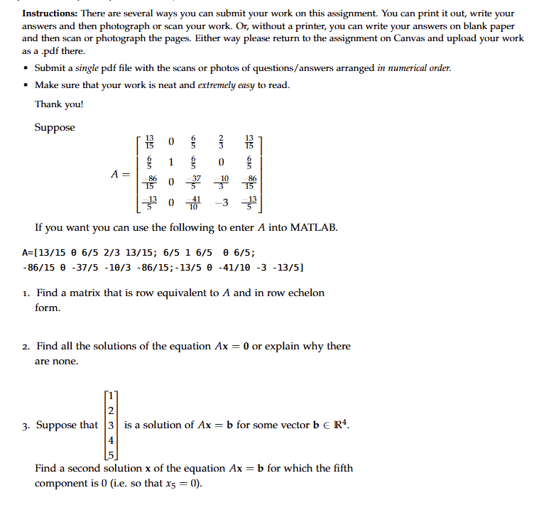 Solved Instructions: There are several ways you can submit | Chegg.com