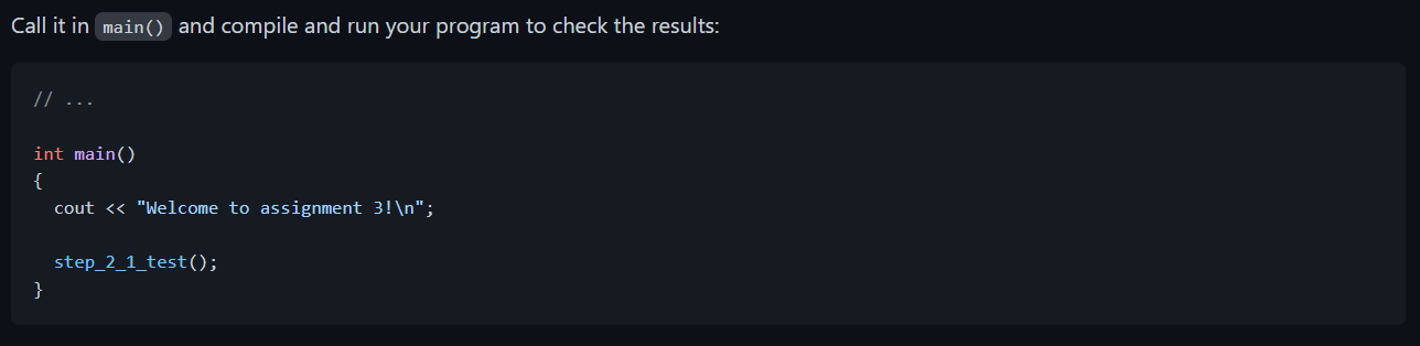 Solved Part 1: The Base Program Step 1.1 In a3.cpp, write a | Chegg.com