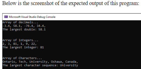 Solved You are required to write a C++ program that creates | Chegg.com