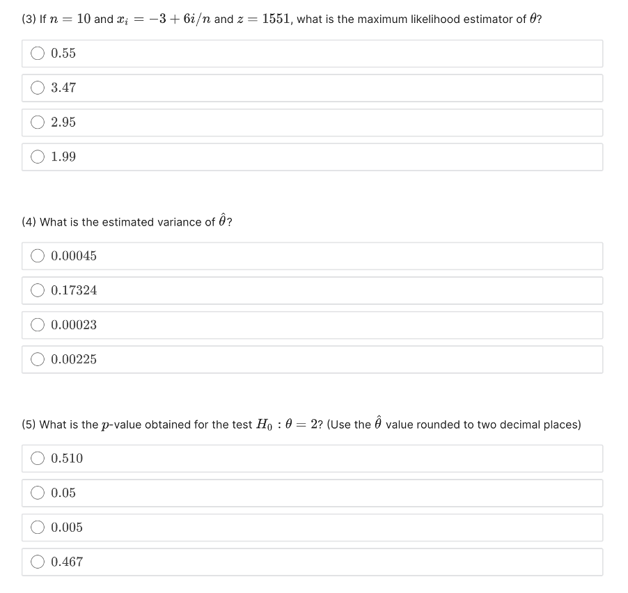 Solved Consider the Poisson regression model yi=Po(eθxi). | Chegg.com