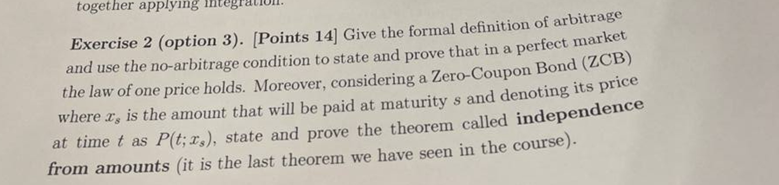 Solved Exercise 2 (option 3). [Points 14] Give the formal | Chegg.com