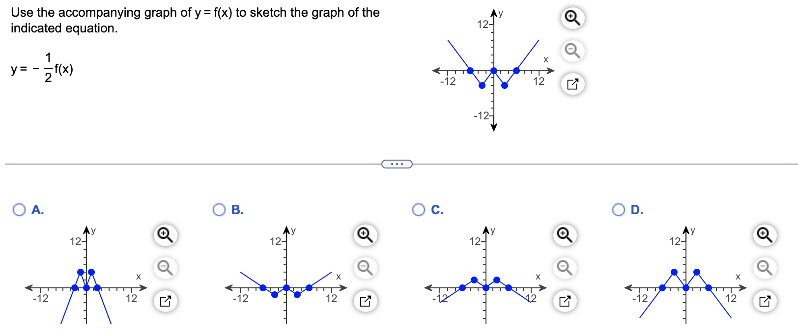Solved Determine whether or not the graph is that of a | Chegg.com