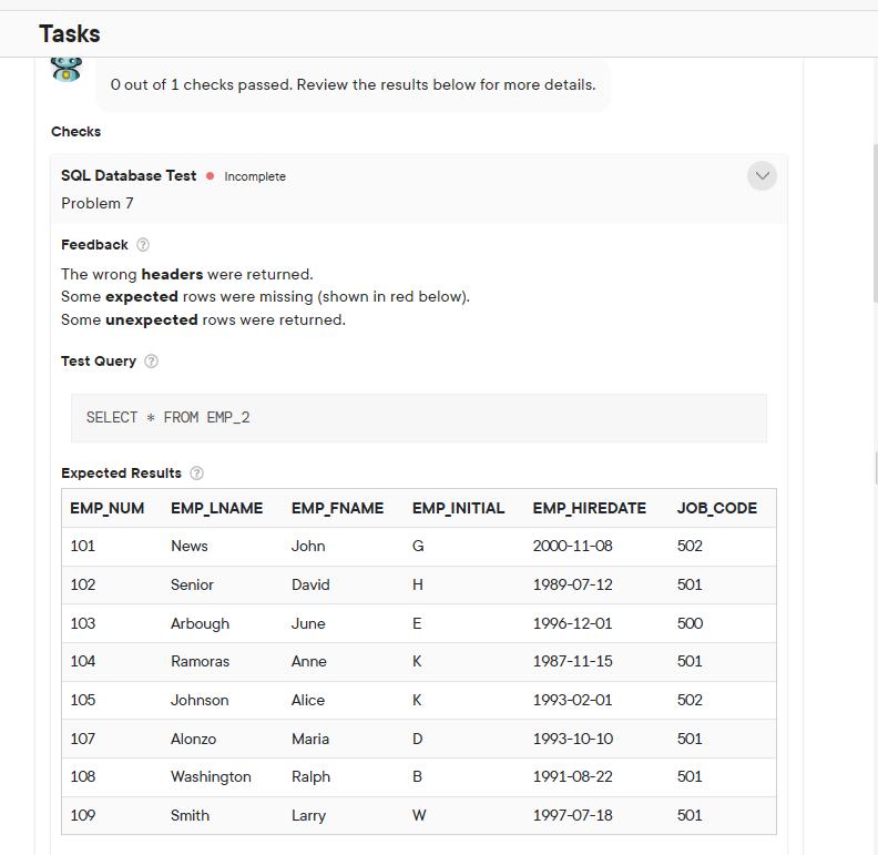Solved FIGURE P8.1 THE CH08_CONSTRUCTCO DATABASEProblem 2 | Chegg.com