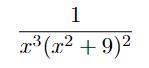 Solved Write the general form of the partial fraction | Chegg.com