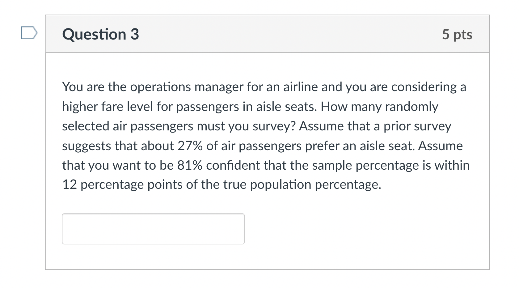 Solved You are the operations manager for an airline and you | Chegg.com
