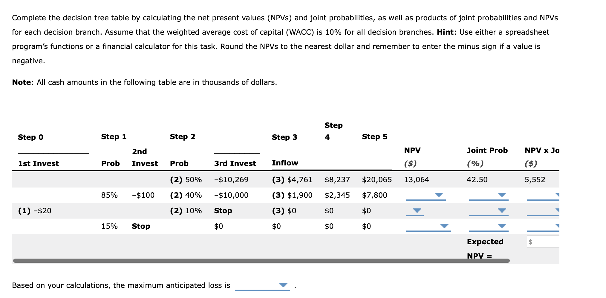 Solved 9. Decision tree with multiple decision points Purple | Chegg.com
