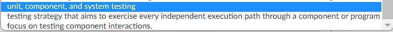 Solved Match Software Testing Concepts and Descriptions | Chegg.com