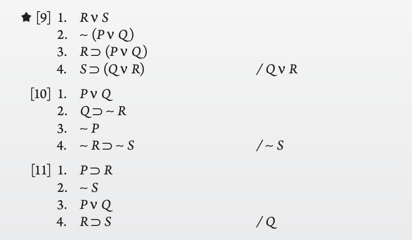 Solved I. Use the first four implication rules to complete | Chegg.com