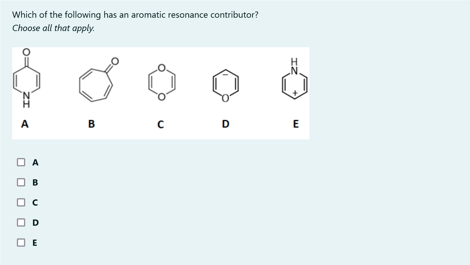 Solved The lone pairs of which heteroatoms(s) contribute to | Chegg.com