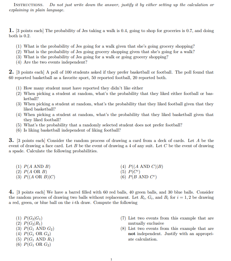 Solved INSTRUCTIONS. Do not just write down the answer, | Chegg.com