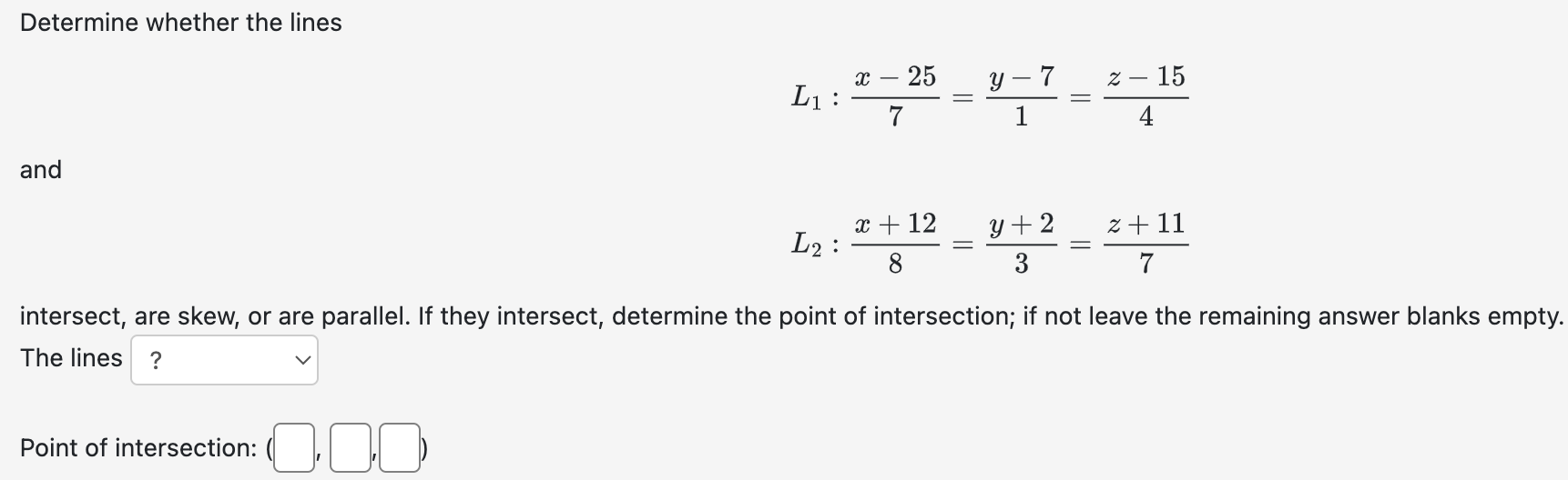 Solved Determine whether the | Chegg.com