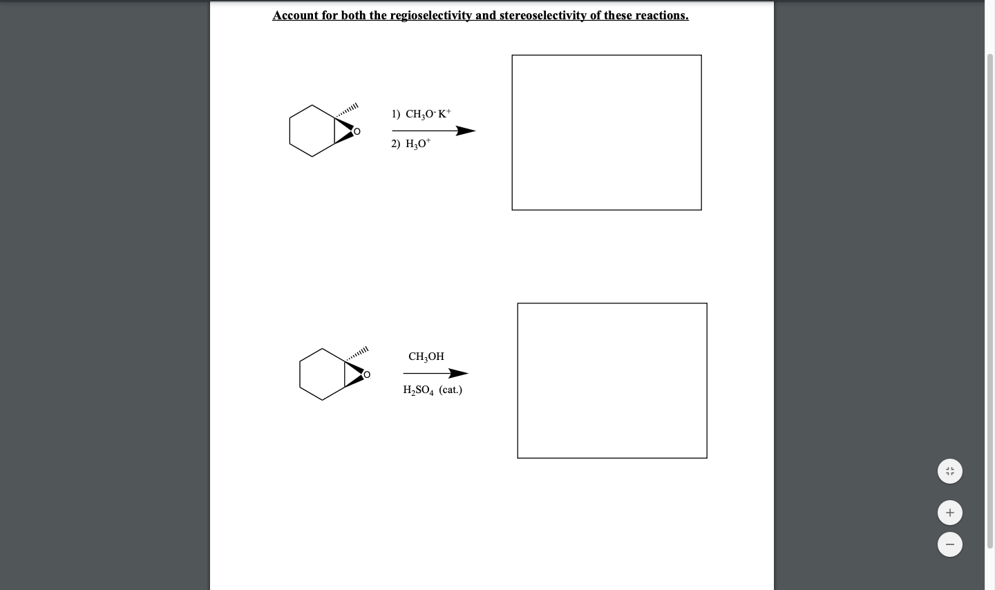Solved Account for both the regioselectivity and | Chegg.com