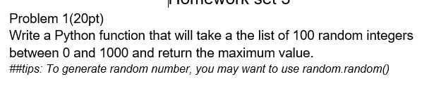 Solved | IOITI VÀOI GIO Problem 1(20pt) Write a Python | Chegg.com
