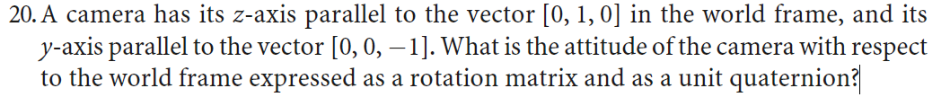 Problems in textbook Robotics,Vision and Control: | Chegg.com