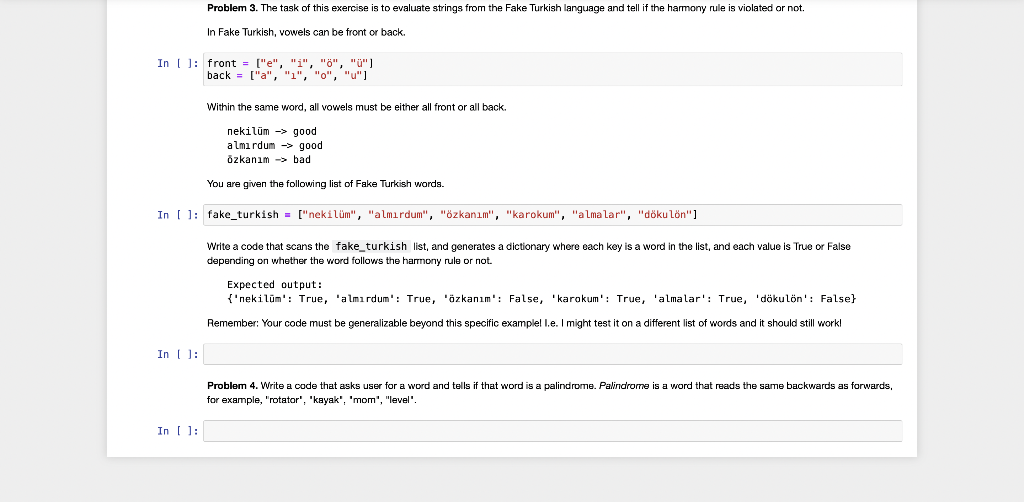 Solved Problem 3. The task of this exercise is to evaluate | Chegg.com