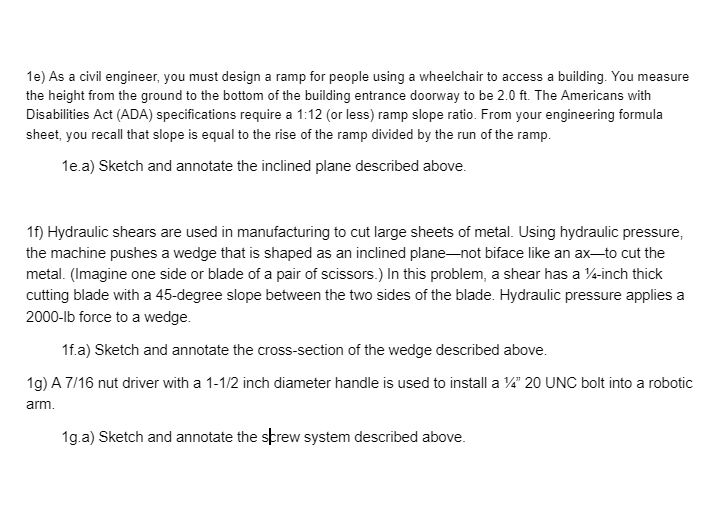 Solved 1a) A first class lever in static equilibrium has a | Chegg.com