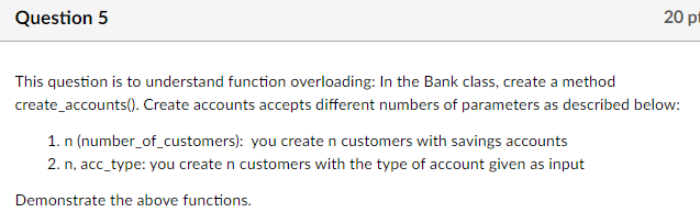 Solved An account can be of type savings or checking using | Chegg.com