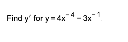 Solved y=4x−4−3x−1 | Chegg.com
