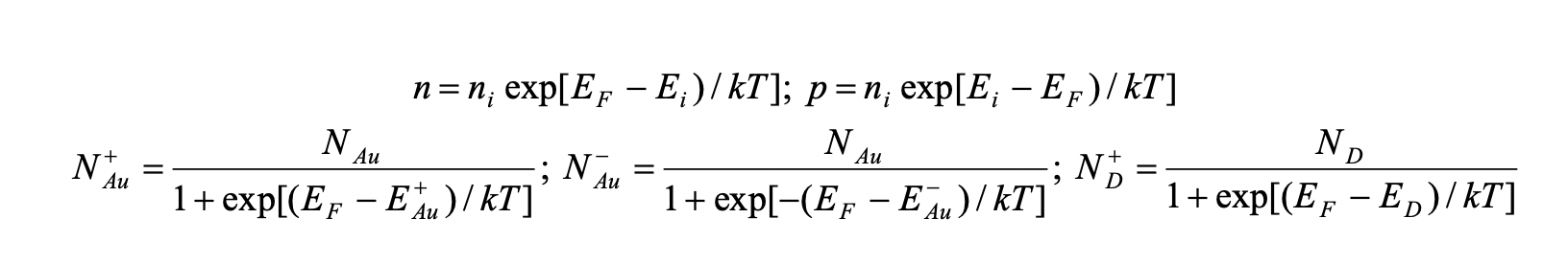 Metallic impurities introduce deep levels into the | Chegg.com