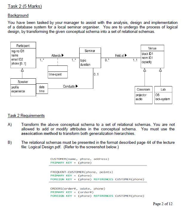 Solved Background You have been tasked by your manager to | Chegg.com