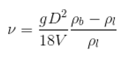 Solved Derive equation below assuming that Stokes drag force | Chegg.com