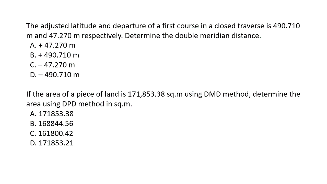 Solved The adjusted latitude and departure of a first course | Chegg.com