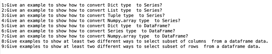 Solved 1: Give an example to show how to convert Dict type | Chegg.com