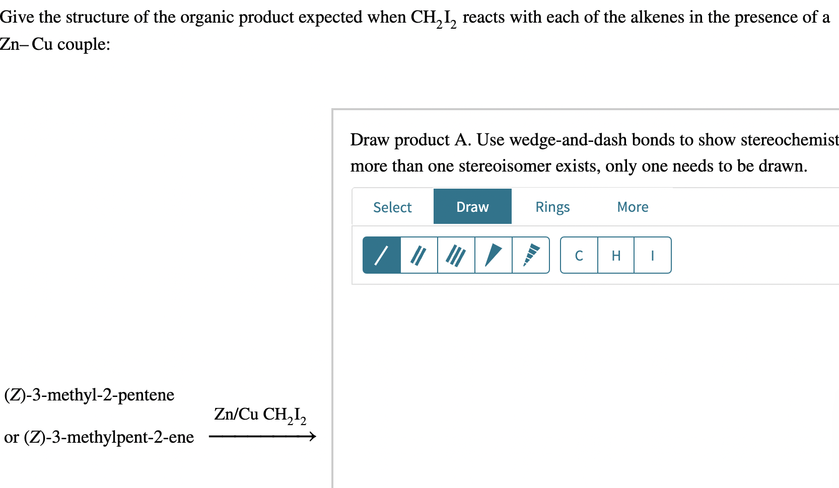 Solved Give the structure of the organic product expected | Chegg.com